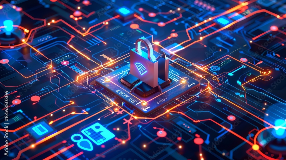 Conceptual Representation Of Computer Network Security Technology