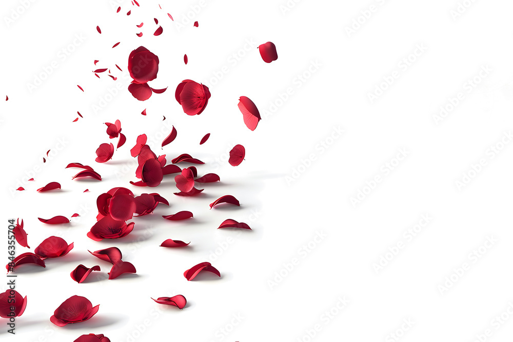 red rose petals transparent background, PNG file Stock Illustration ...