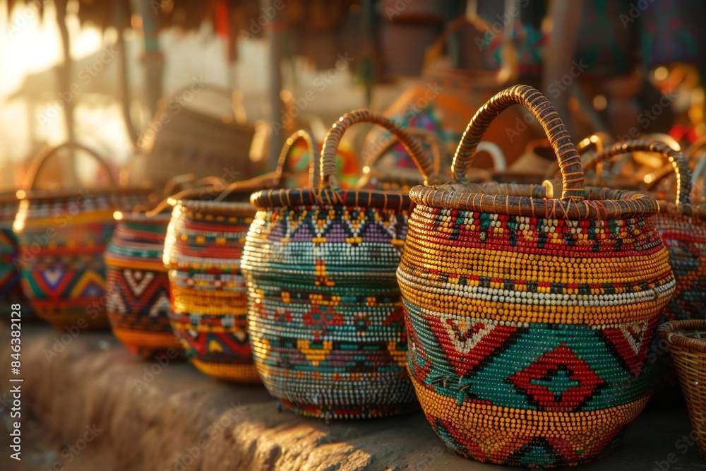 Heritage Day (South Africa). A series of images capturing the intricate ...