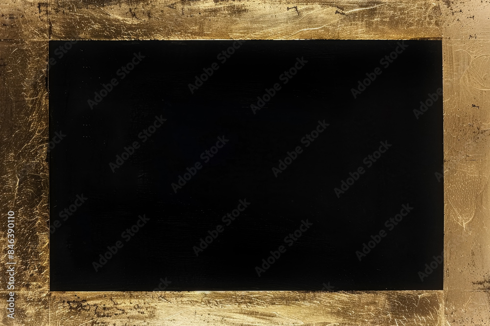 Aged Gold Border Effect Photo Overlays - Elegant and Vintage Photo ...