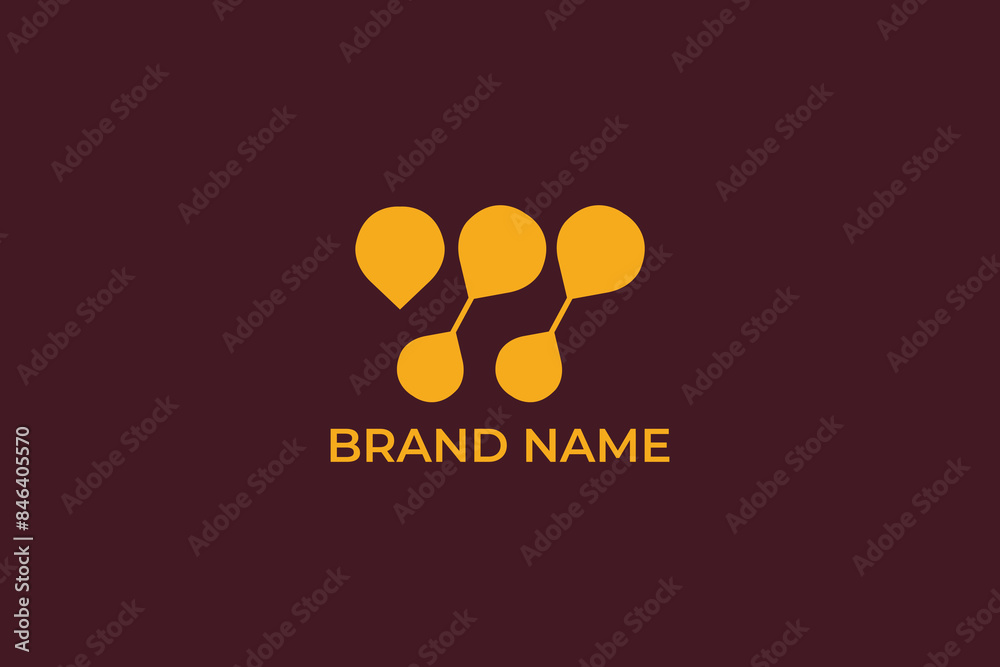 Development or software logo in abstract letter M represent technology ...