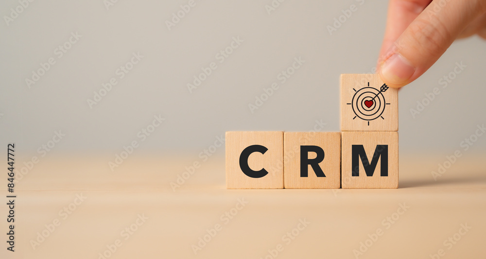 CRM, Customer relationship management concept. Customer satisfaction ...