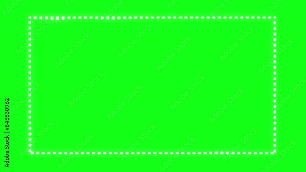 Animation on rectangle frame radio waveform spectrum, equalizer best ...