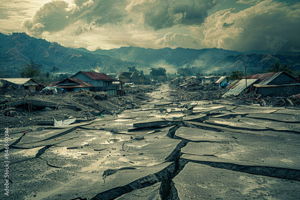 Devastating earthquake impacts rural villages, causing severe ...