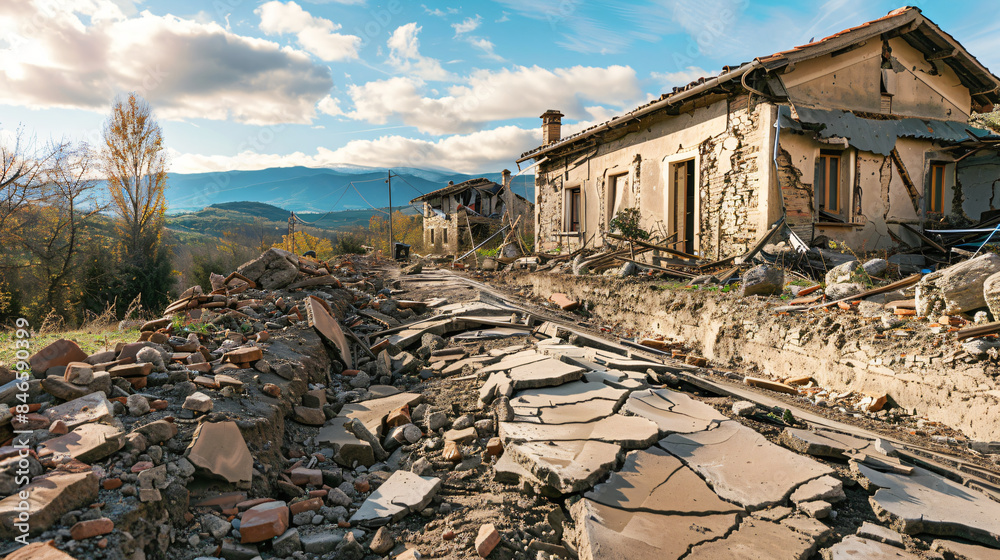 Devastating earthquake impacts rural villages, causing severe ...