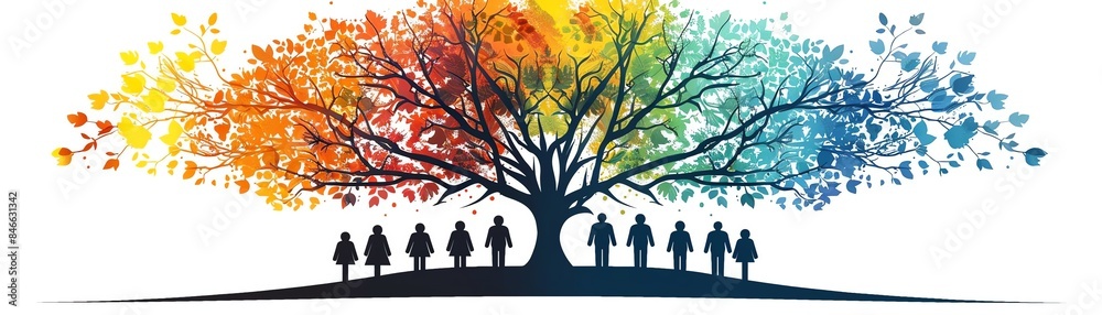 Leadership Tree Diagram A tree diagram with leadership roles at the ...