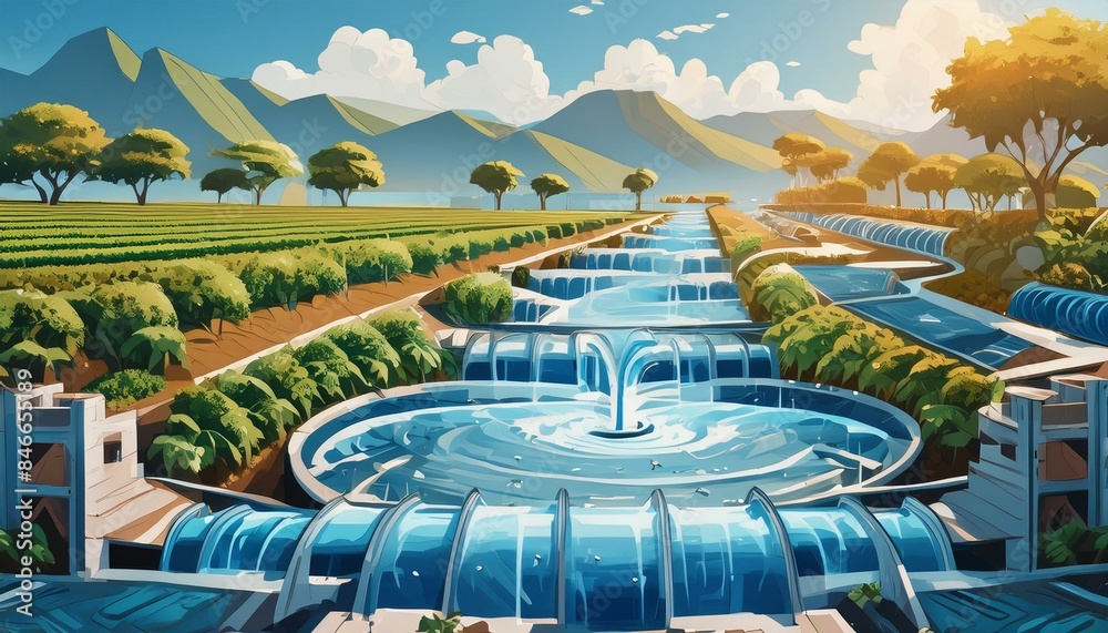 Water harvesting landscape to catch store and re-use storm water, rain ...