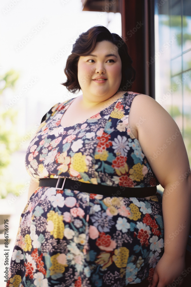 女, 女性, アジア人, 日本人, 肥満, 太った女性, 多様性, モデル, 美しい女性, Female, Asian, Beautiful ...