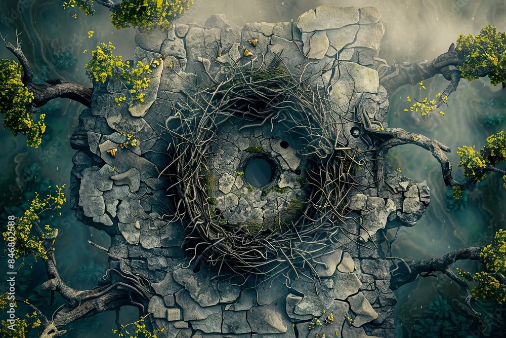 DnD Battlemap Wyvern Nest Battlemap - A detailed fantasy battlemap ...