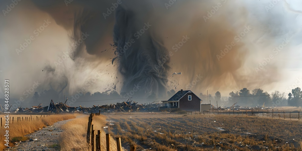 Massive tornado causes destruction in lowland highlighting climate ...