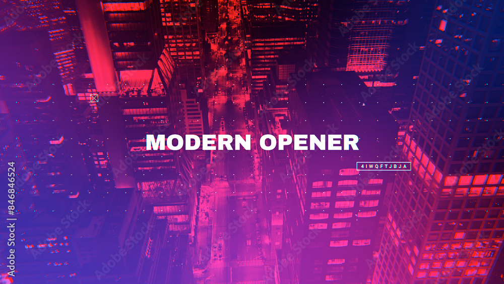Modern Opener Stock Template Adobe Stock