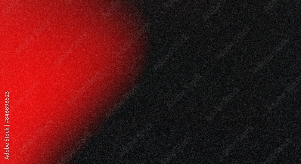 Vibrant Red Light on Dark Grainy Texture Background for Poster and ...