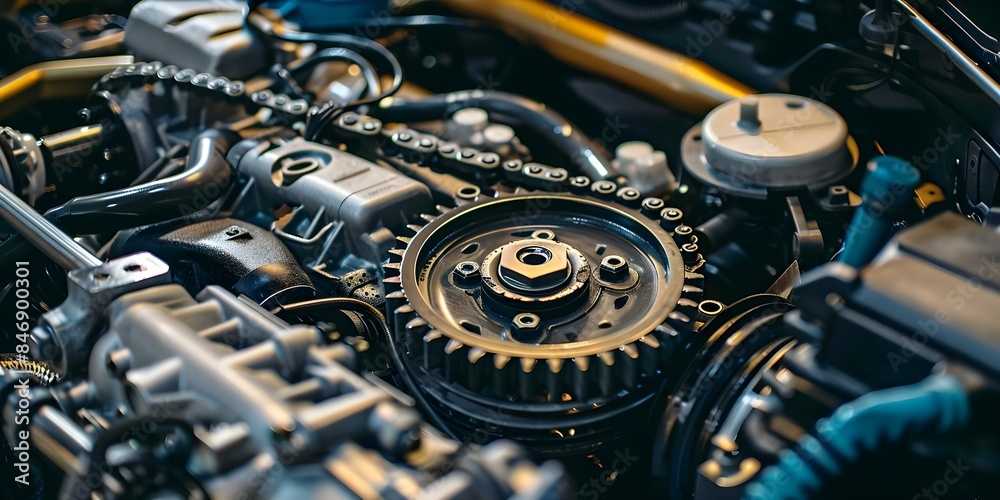 Explore detailed explanations of car engine parts and gears anatomy ...