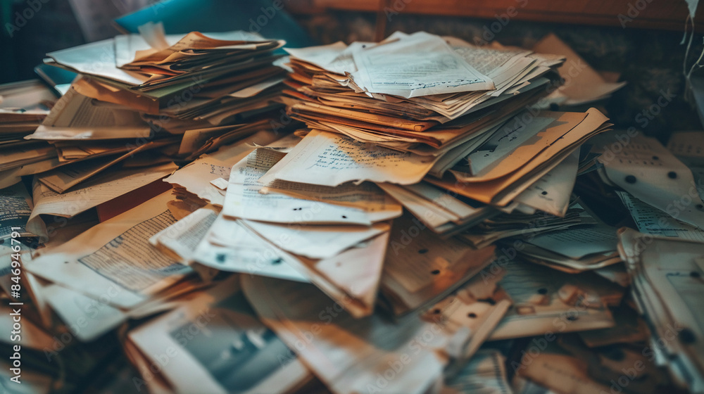 Manual paperwork processes can be prone to errors. Stock Photo | Adobe ...