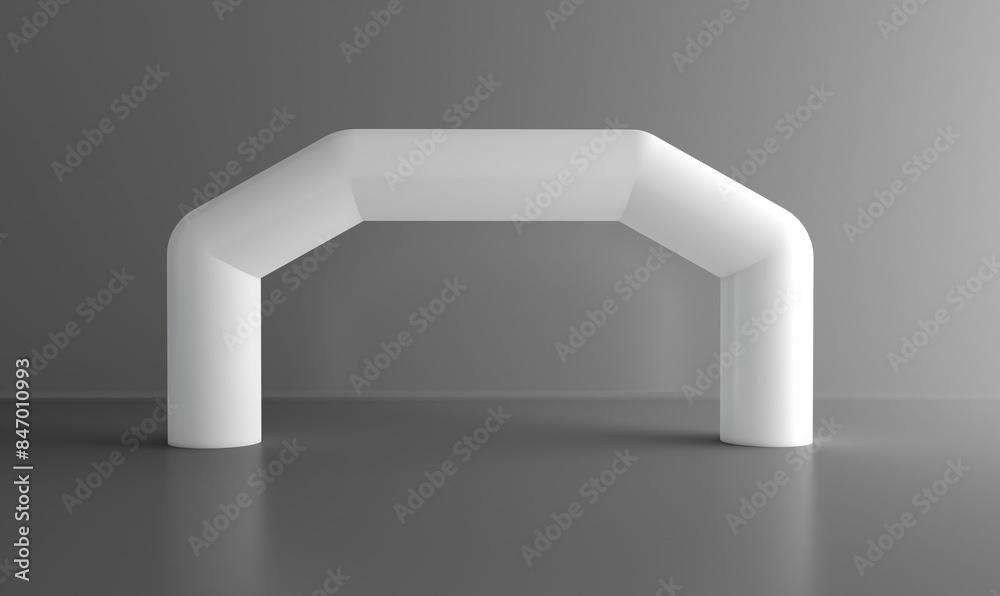 Arch design.Event arch or entrance gate mockup template of entry or ...