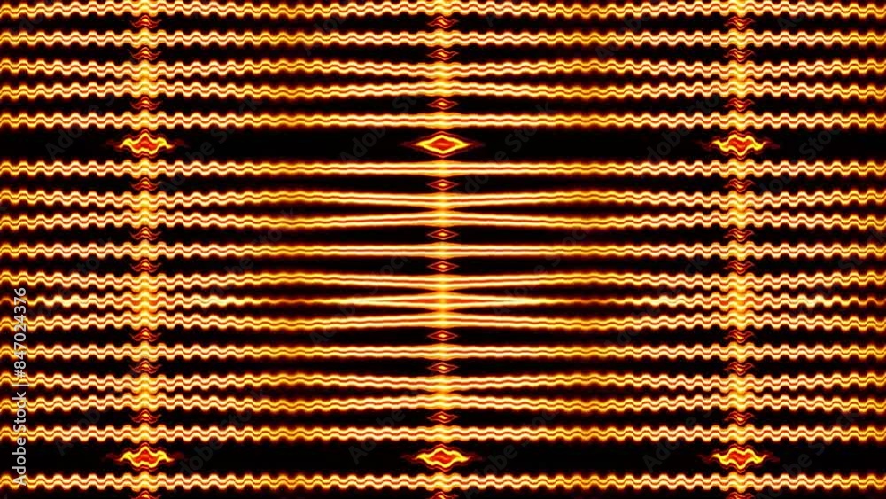 Pattern of interlocking curved shapes that resemble fish scales. The ...