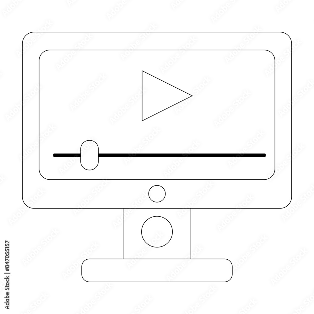 Evaluation concept with icon. Criteria, Online Education: thin vector ...