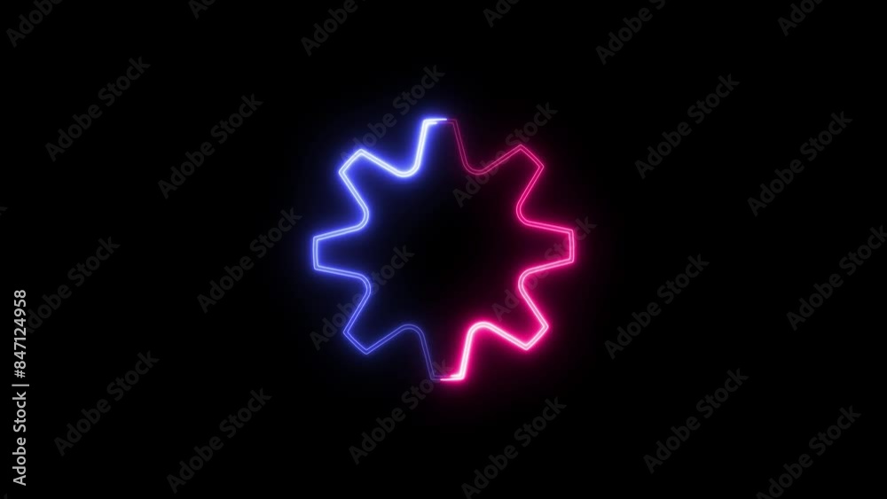 A setting icon animation is a graphical representation commonly used to ...