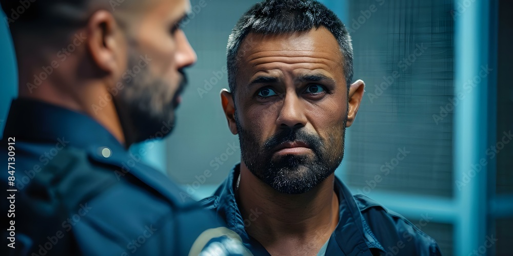 Maintaining eye contact A suspect's behavior during interrogation with ...