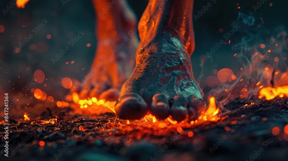 Foot Pain: The Aching, Burning Sensation of Sore Feet - Visualize a ...