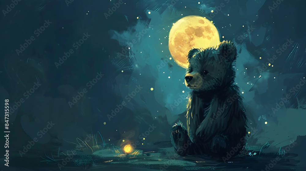 a black bear with a brown and black nose sits on a rock, gazing at the ...