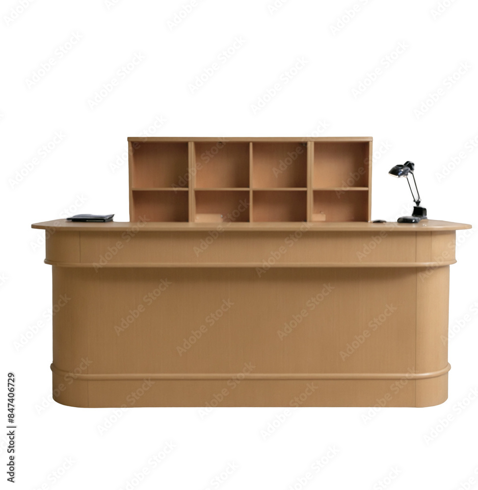 standard workplace desk, transparent background PNG Stock Photo | Adobe ...