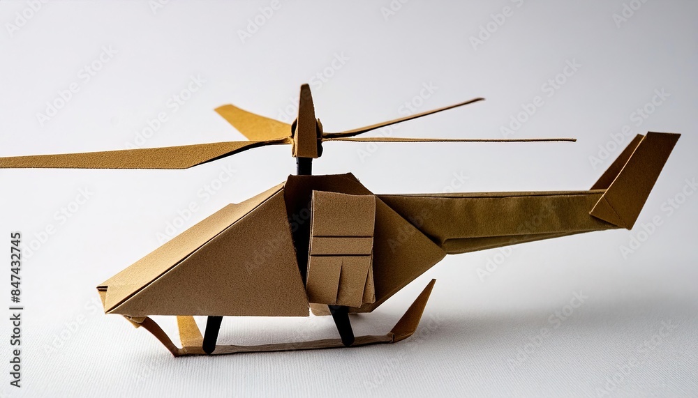 military helicopter in Black hawk style and design in tan sand color ...