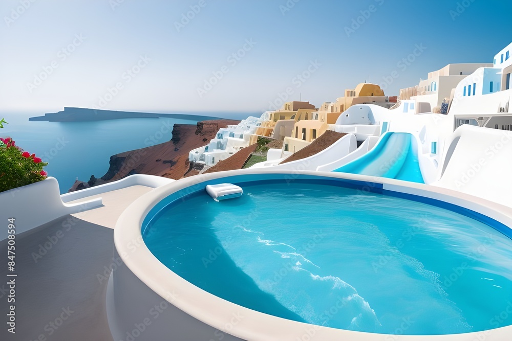 swimming pool in island | Experience the thrill of our water park's ...