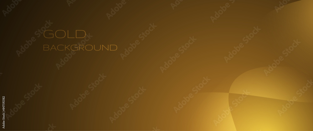 Vector abstract light gold effect, flow line, motion pattern and golden ...