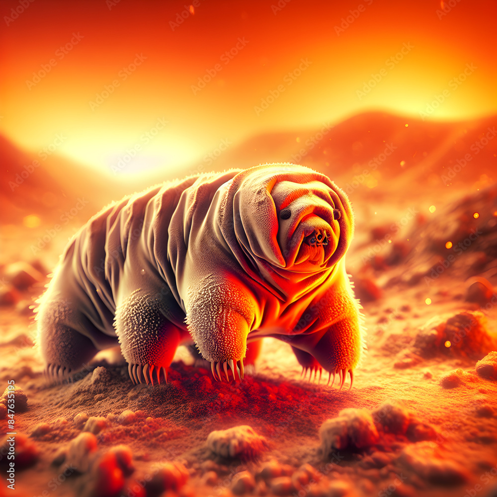 "Tardigrades" (also known as water bears) are super creatures that can ...