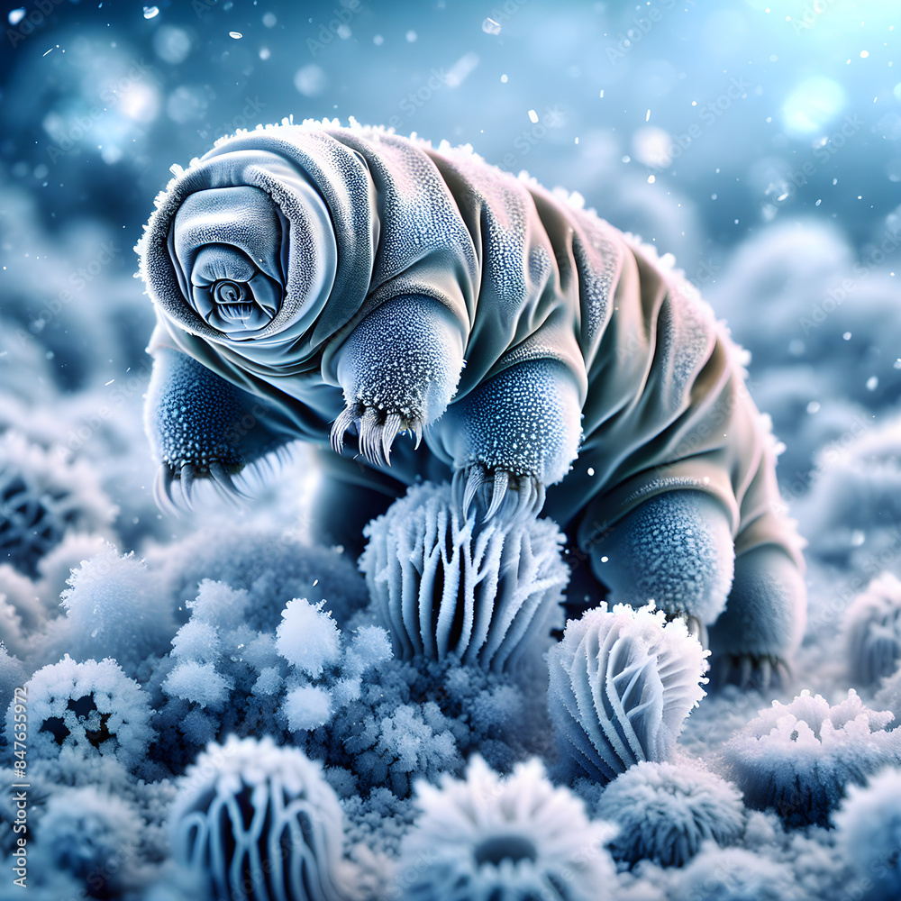 "Tardigrades" (also known as water bears) are super creatures that can ...