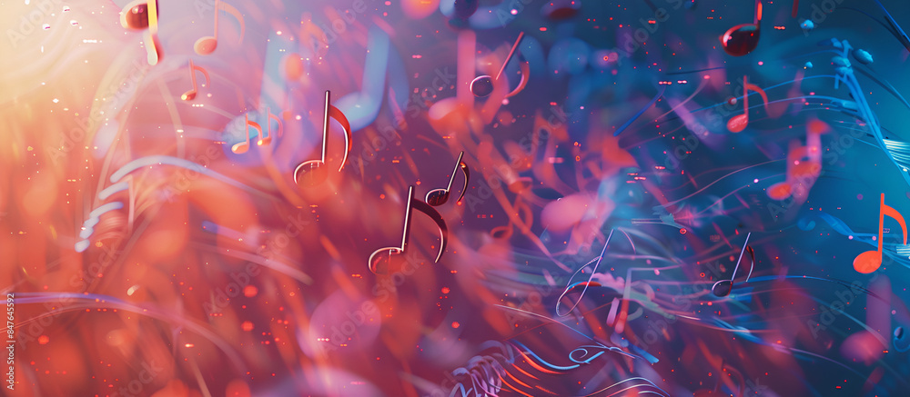 music notes background blue streaming a blue background ."Streaming ...