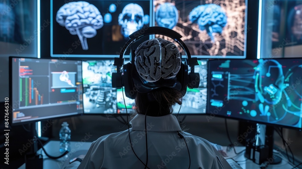 Platinum Neural Interface Research Center: Showing a research center ...