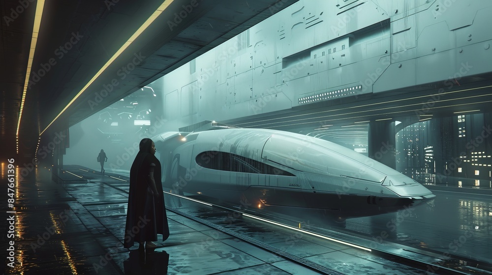 Explore unexpected camera angles to reveal the futuristic technologies ...