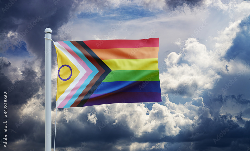 Intersex-inclusive redesign of the Progress Pride Flag, LGBTIQA+ ...