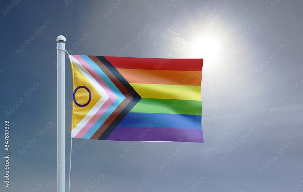 Intersex-inclusive redesign of the Progress Pride Flag, LGBTIQA+ ...