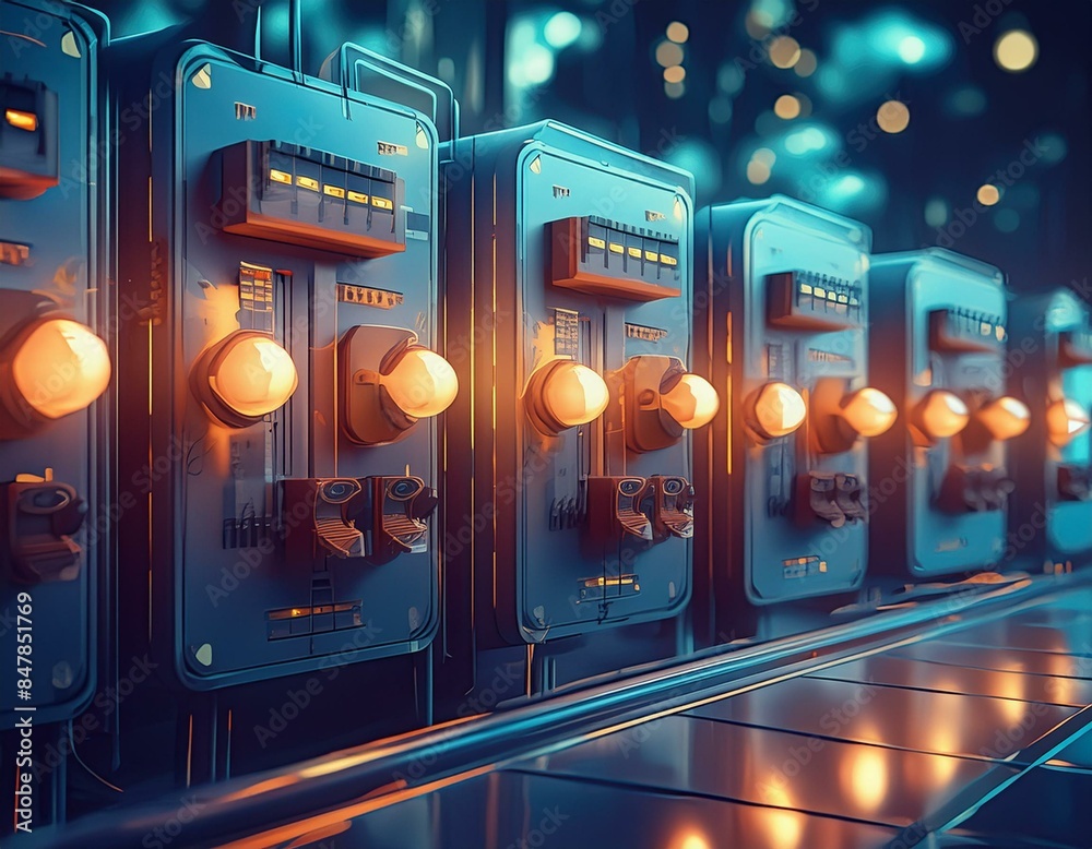 Switch circuit breaker selectors, earthing switches and release ...