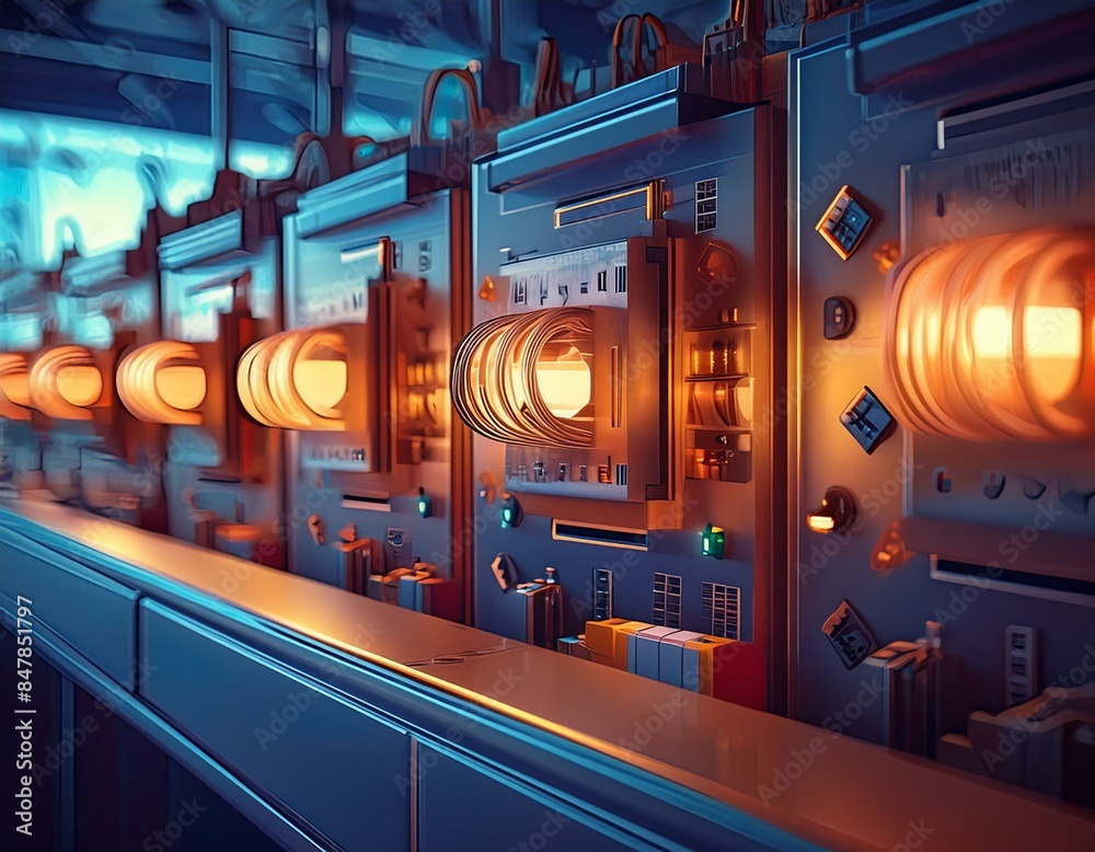Switch circuit breaker selectors, earthing switches and release ...