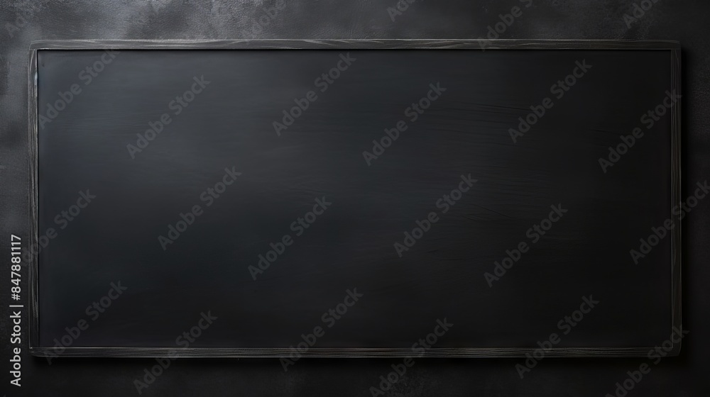 Abstract blackboard background with blank space for educational content ...