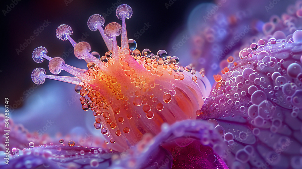 A single pollen grain, magnified 1000x, reveals a surprisingly complex ...