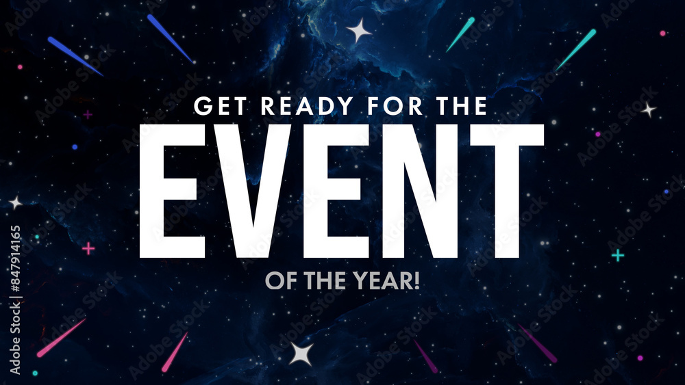 Event Showcase Titles Promo Stock Template | Adobe Stock