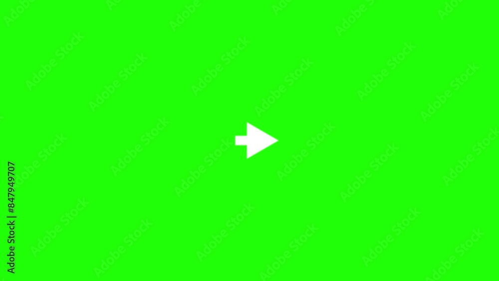 Highlight arrow shape elements of Motion graphics with a Green Screen ...