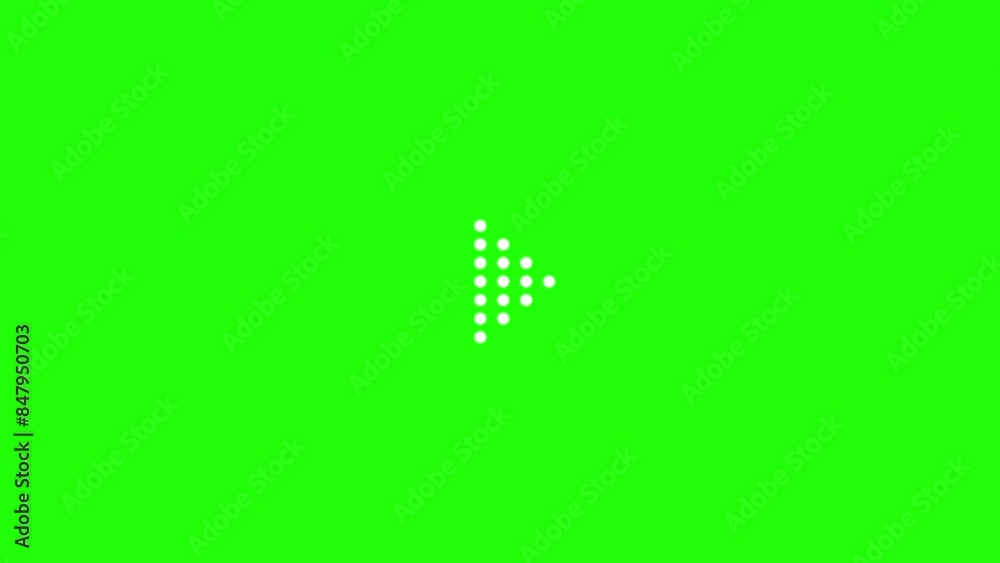 Highlight arrow shape elements of Motion graphics with a Green Screen ...