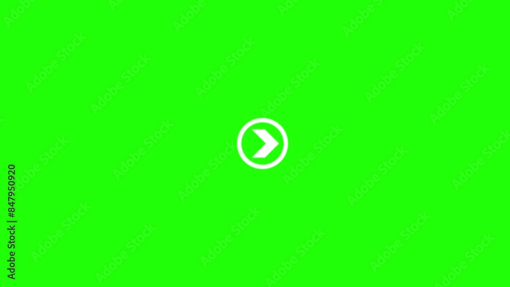 Highlight arrow shape elements of Motion graphics with a Green Screen ...