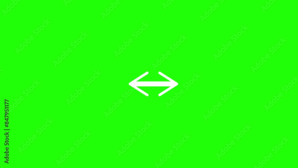 Highlight arrow shape elements of Motion graphics with a Green Screen ...