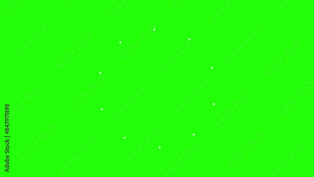 2d Fx zigzag Motion Elements with Green Screen. Zigzag bursting Pop Up ...