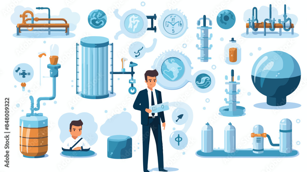 Phase 1 2 3. Business infographics. Clipart image i Stock Vector ...