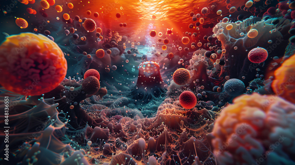 A microscopic world comes alive as a monstrous parasite battles against ...