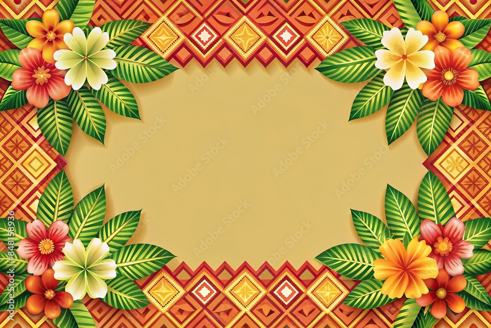 Abstract background template for Asian American Native Hawaiian Pacific ...
