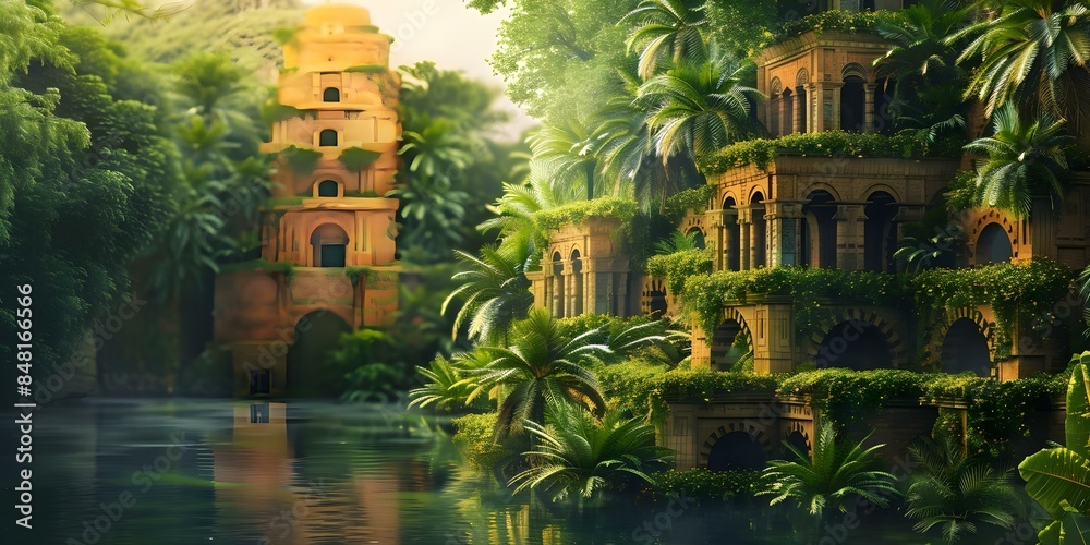 The Hanging Gardens of Babylon A Remarkable Wonder of the Ancient World ...